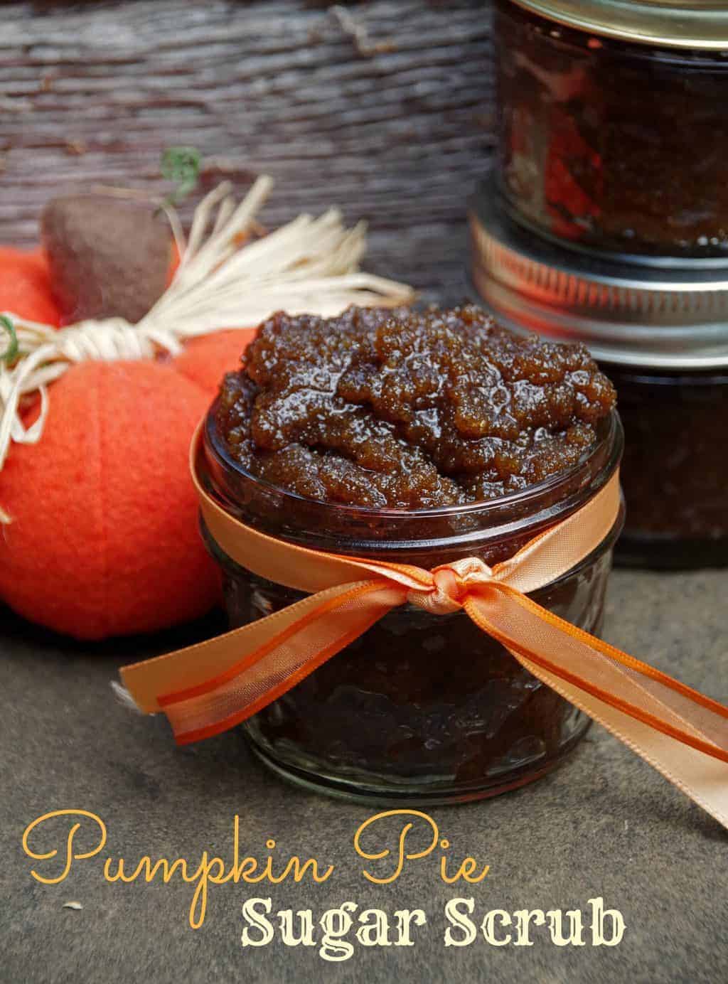 DIY Pumpkin Pie Sugar Scrub Recipe - Suburbia Unwrapped