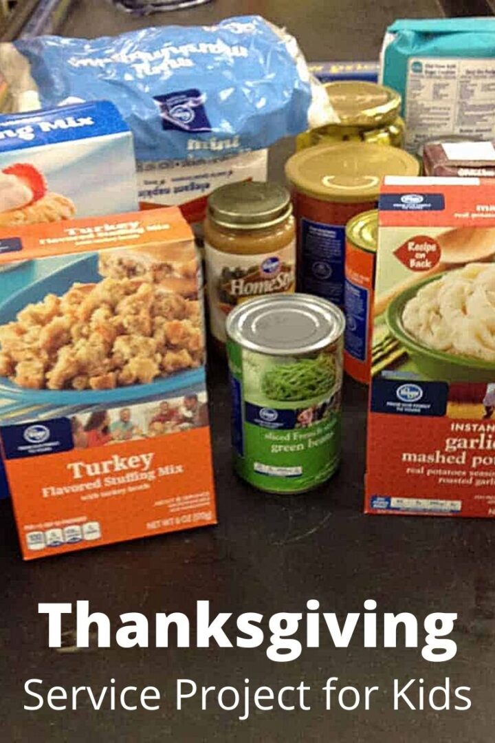 Easy Thanksgiving Service Project for Kids - Suburbia Unwrapped
