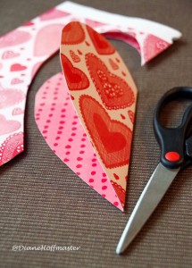 Easy Valentines Day Craft Idea 3D Paper Hearts - Suburbia Unwrapped