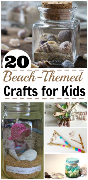 Beach Themed Crafts for Kids - Suburbia Unwrapped